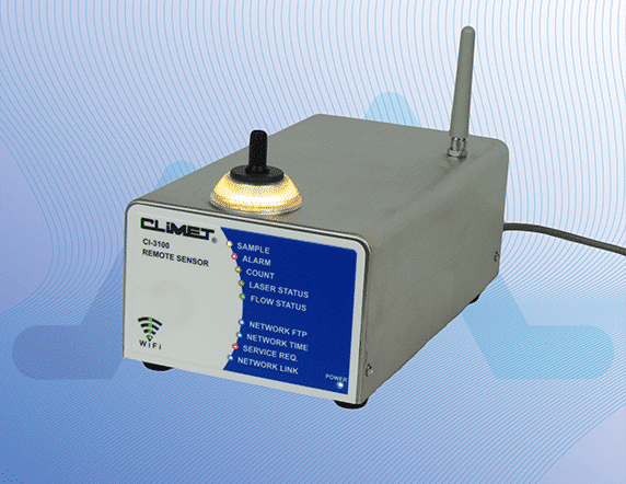 Compteur de particules fixe CLIMET Modèle CI-3100 OPT version Trident ...