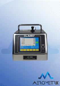 Portable Airborne Particle Counters CLIMET CI-75xT Series - Aerometrik