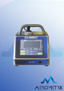 Portable Airborne Particle Counter CLIMET CI-770 - Aerometrik