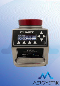Microbial Air Sampler CLIMET CI-95A Series - Aerometrik