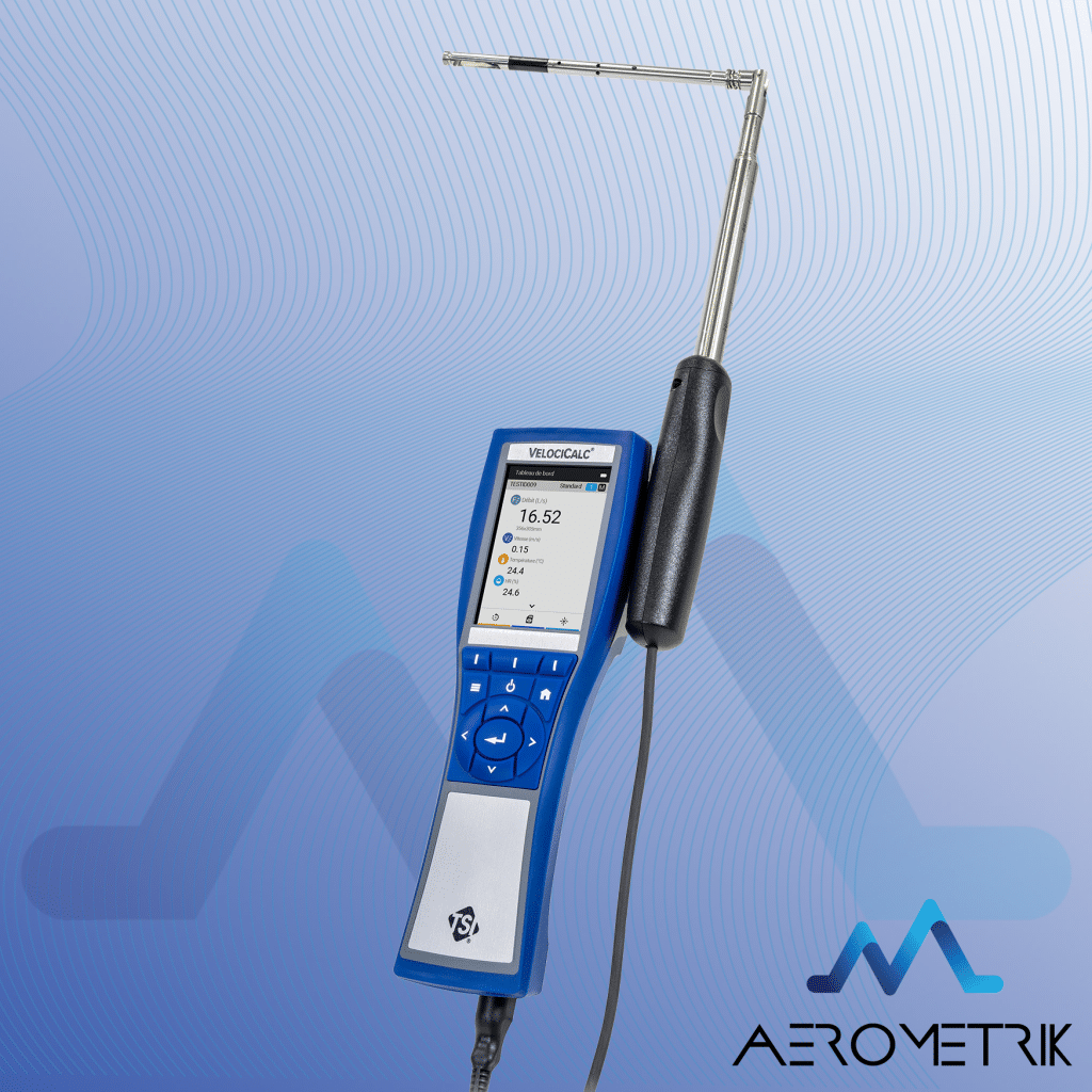 Anémomètres multifonctions VELOCICALC TSI Série 9600 - Aerometrik