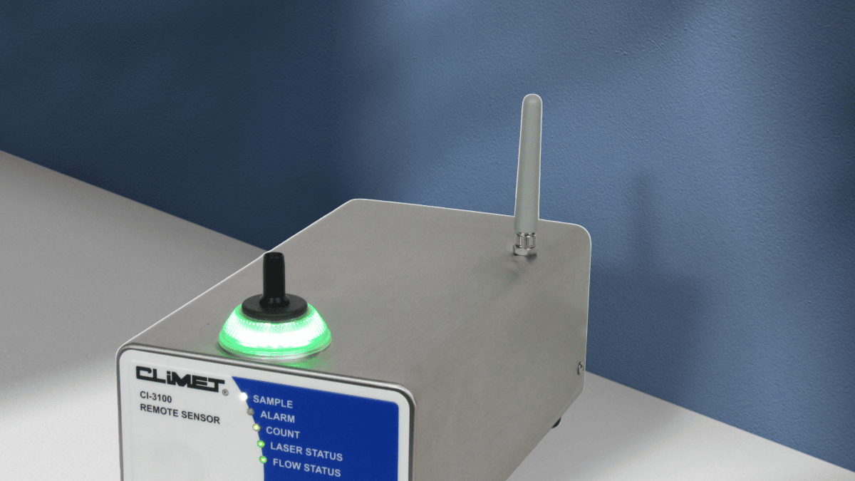 Monitoring particulaire CLIMET - Aerometrik